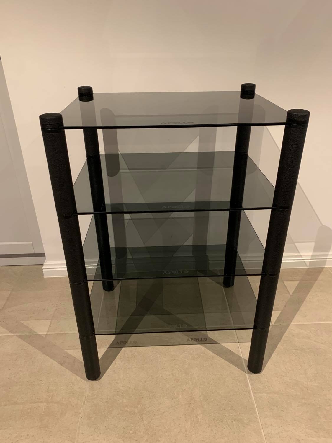 SOLD: FS: Apollo Mezzo Soprano hifi rack with smoked glass shelves - Hi ...
