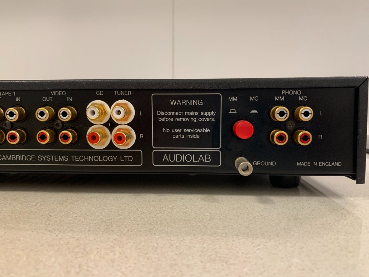 SOLD: Audiolab 8000A Integrated Amplifier - Stereo, Home Cinema ...