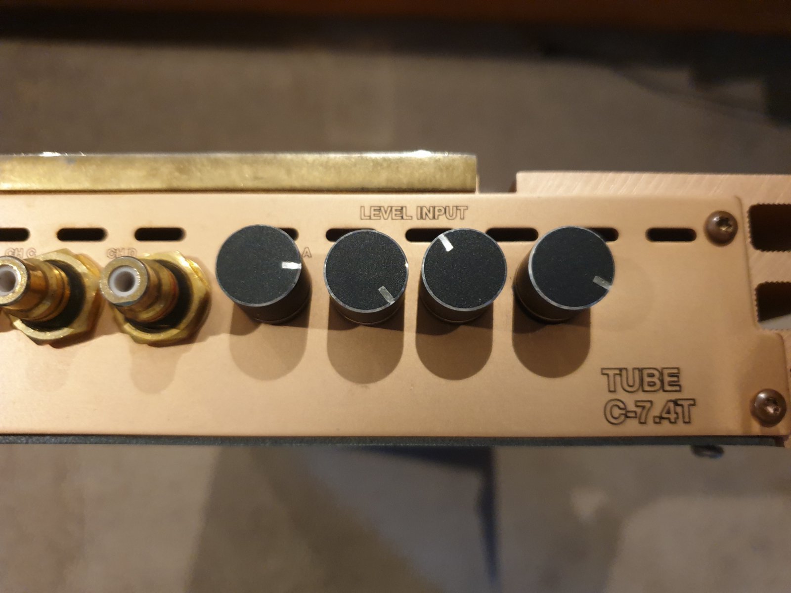 Car audio - Tru technology 7.4T copper tube legendary amp - Rare ...