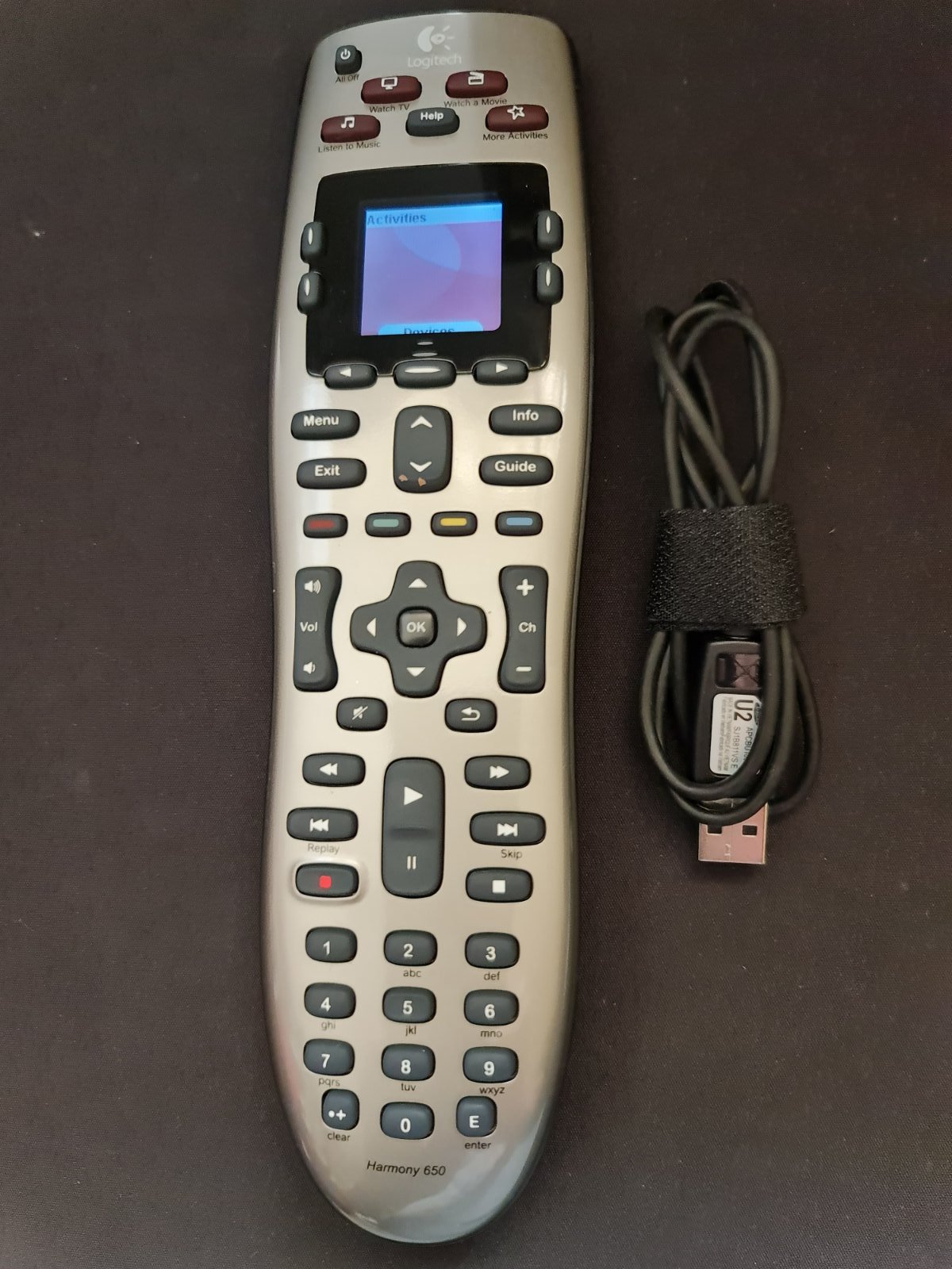 SOLD: FS: Logitech Harmony 650 Universal Remote Price Drop - Hi-Fi and ...
