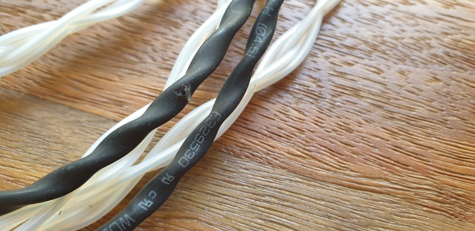 PRICE DROP FS: Aurealis Audio pure silver solid core speaker cables 1 ...