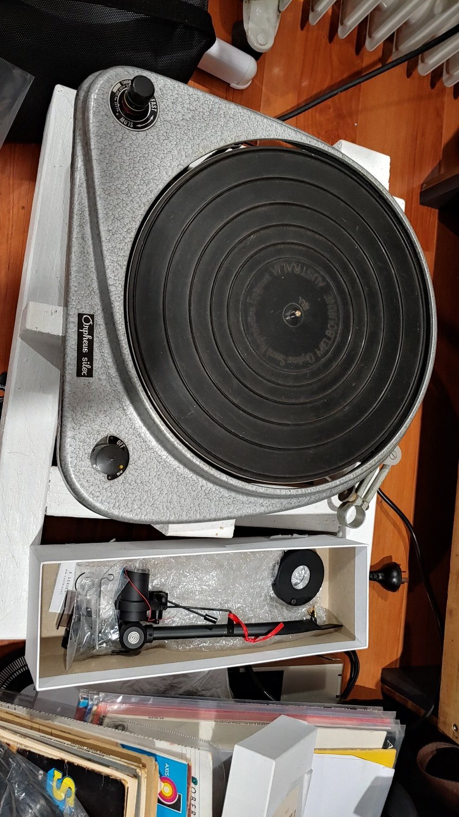 SOLD: FS: Orpheus Silex for restoration, new tonearm lots of spare ...