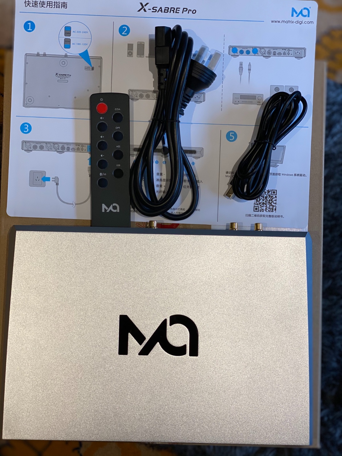 SOLD: FS: Matrix X Sabre Pro DAC in excellent condition - Stereo, Home ...