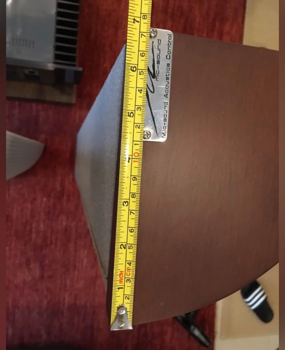 SOLD: FS: mic-sound acoustic control panel - Hi-Fi and Cinema Cables ...