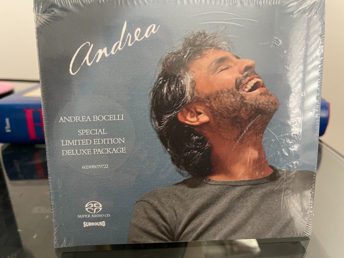 FS: Andrea Bocelli - Andrea SACD 2004 - Vinyl, CD, and Blu-ray - StereoNET