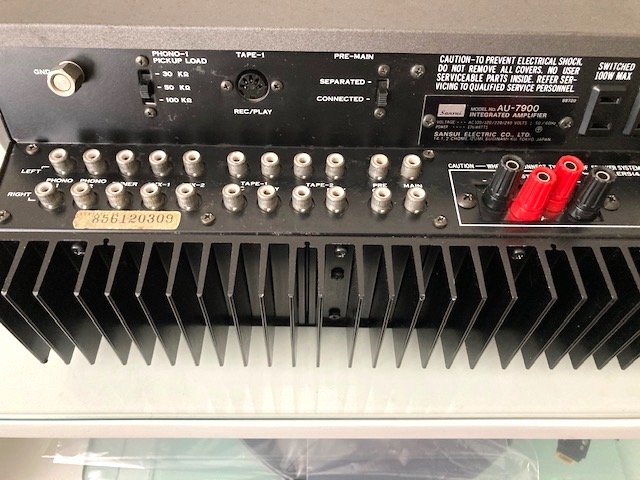 SOLD: FS: SANSUI AU-7900 (Fully Serviced) - Stereo, Home Cinema ...
