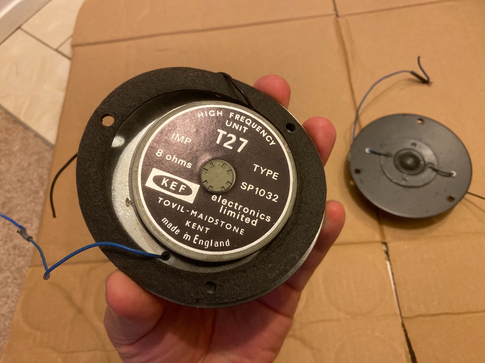 FS: KEF Concerto Drivers - Hi-Fi and Cinema Cables & Accessories ...