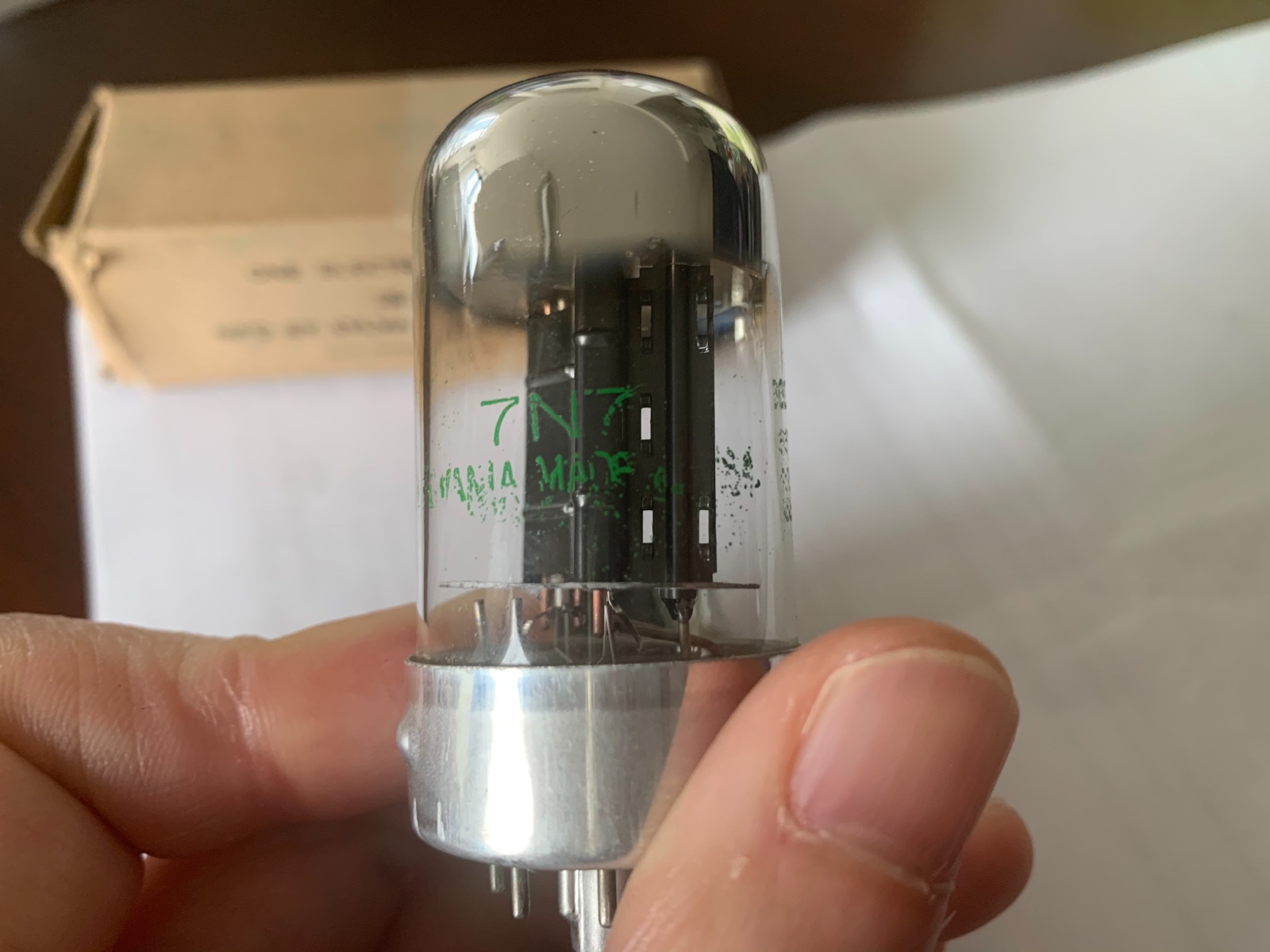 SOLD: FS: Sylvania 7N7 + 7N7 to 6SN7 adapter - Hi-Fi and Cinema Cables ...