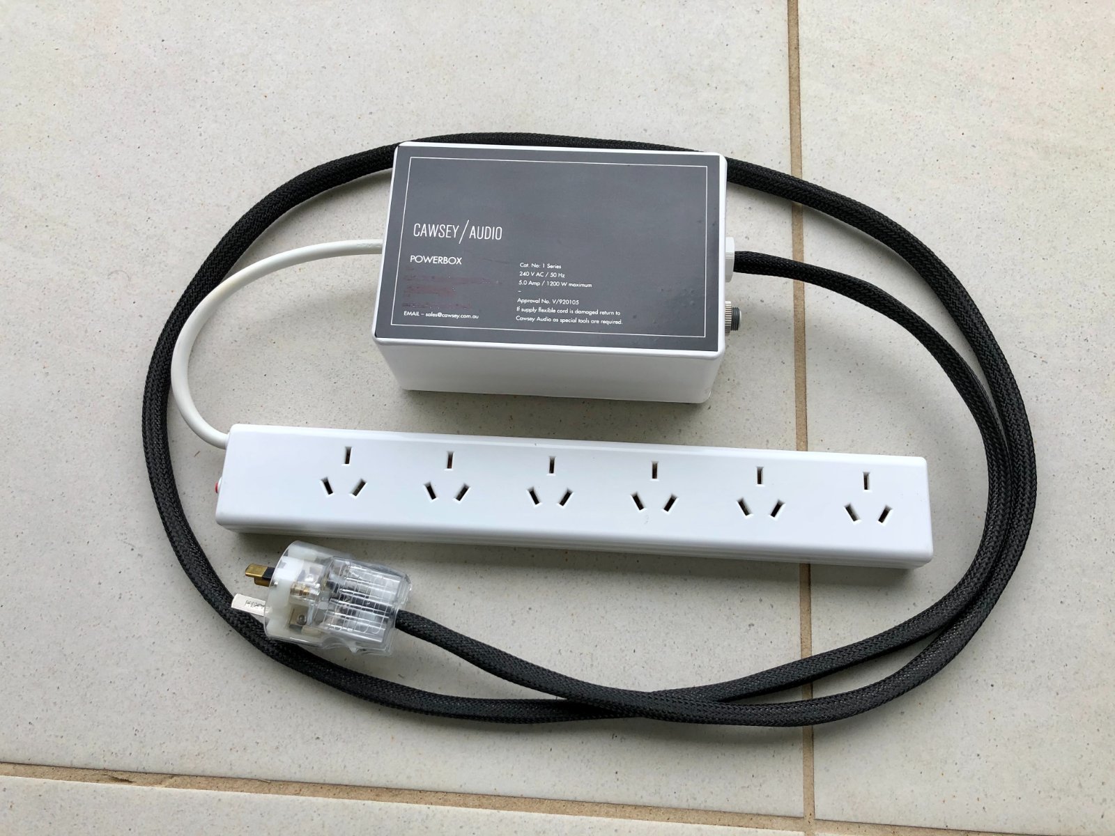 SOLD: FS: Cawsey Audio Power box |﻿ Hi-Fi and Cinema Cables & Accessories