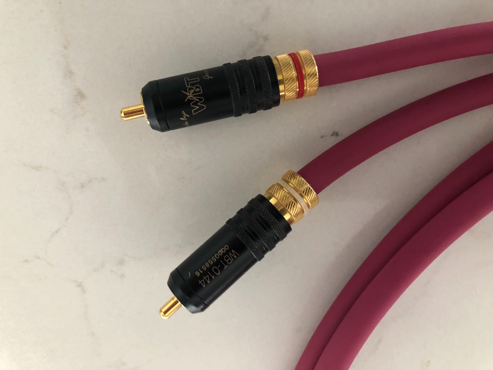 IXOS 103 RCA Interconnects WBT terminated, 1m pair - Hi-Fi and Cinema ...