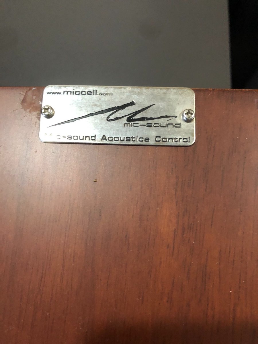 SOLD: FS: mic-sound acoustic control panel - Hi-Fi and Cinema Cables ...