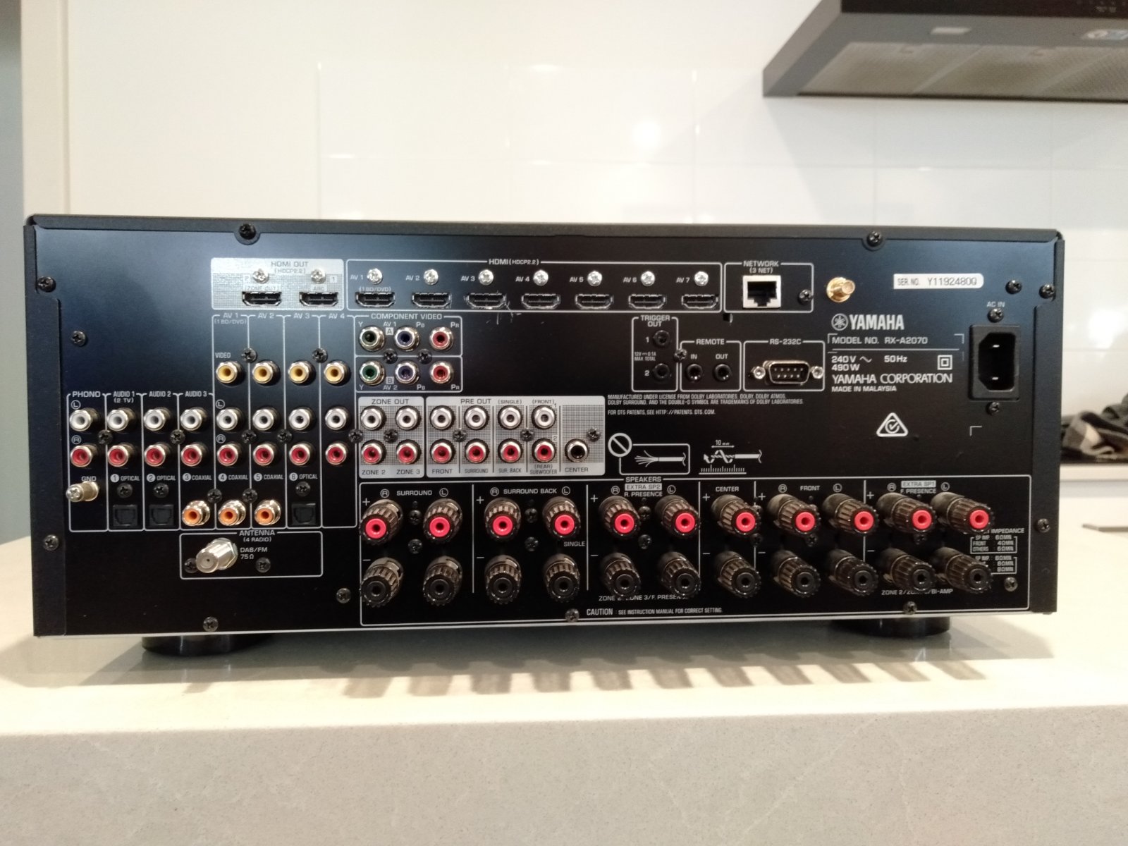 SOLD: FS: Yamaha RX-A2070 AVR (Relist with price drop) - Stereo, Home ...