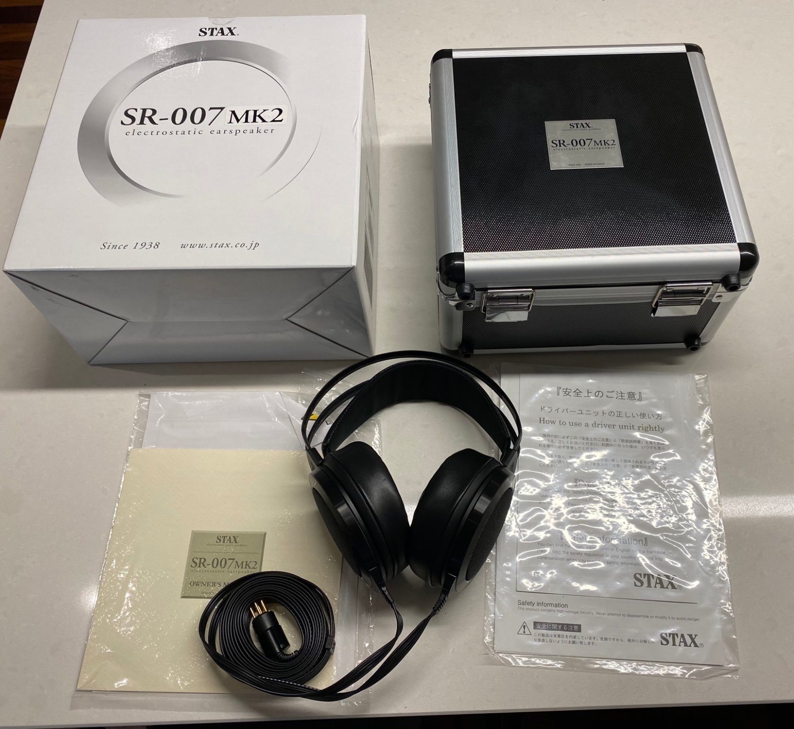 SOLD: FS: STAX SR-007MK2 Omega Reference Electrostatic Headphones in ...