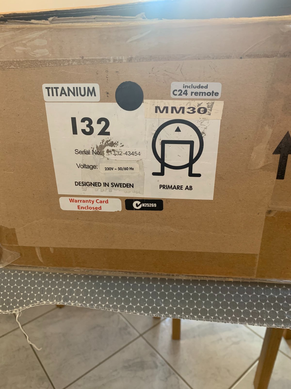 SOLD: FS: Primare I32 with MM30 Media card Integrated Amplifier ...