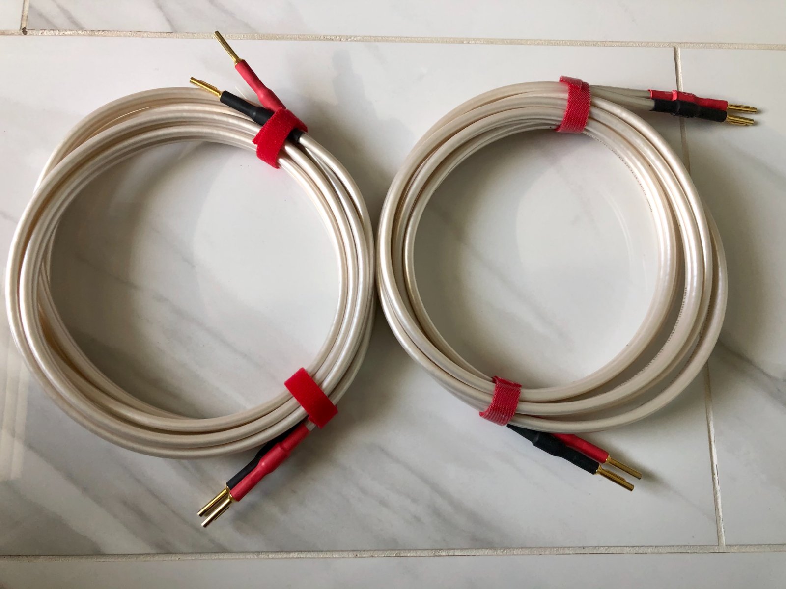 SOLD: FS: QED XT40 3m Pair - Factory Terminated with banana plugs - Hi ...