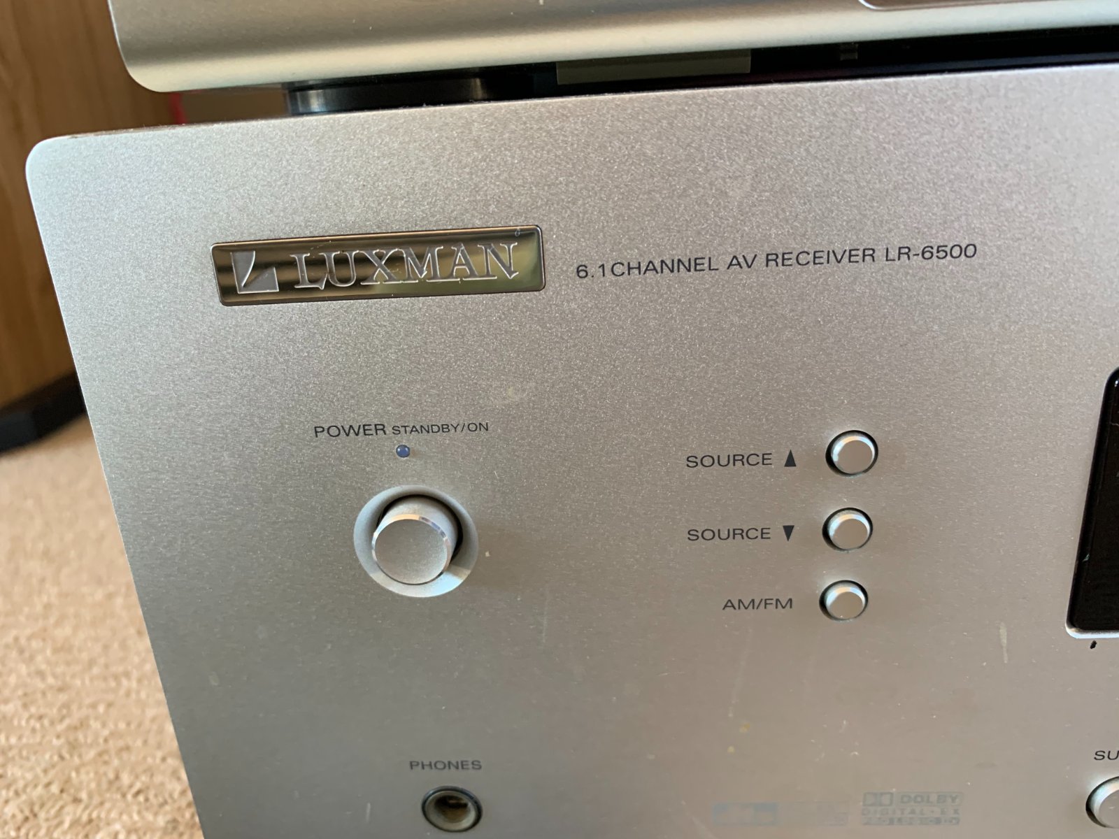 FS: 6.1 Channel AV Receiver Luxman LR-6500 - Stereo, Home Cinema ...