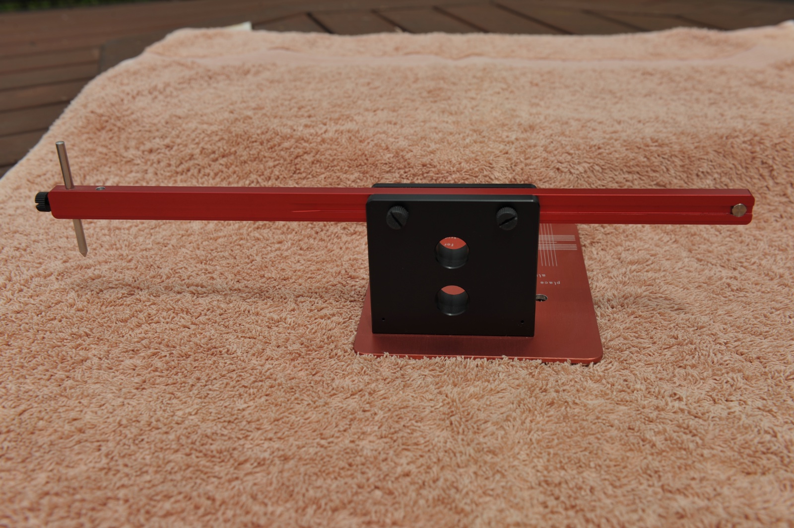 Turntable Cartridge Alignment Protractor - Hi-Fi and Cinema Cables ...