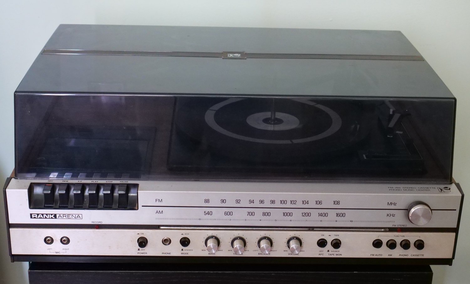 FS: Rank Arena retro/vintage stereo music centre - Stereo, Home Cinema ...