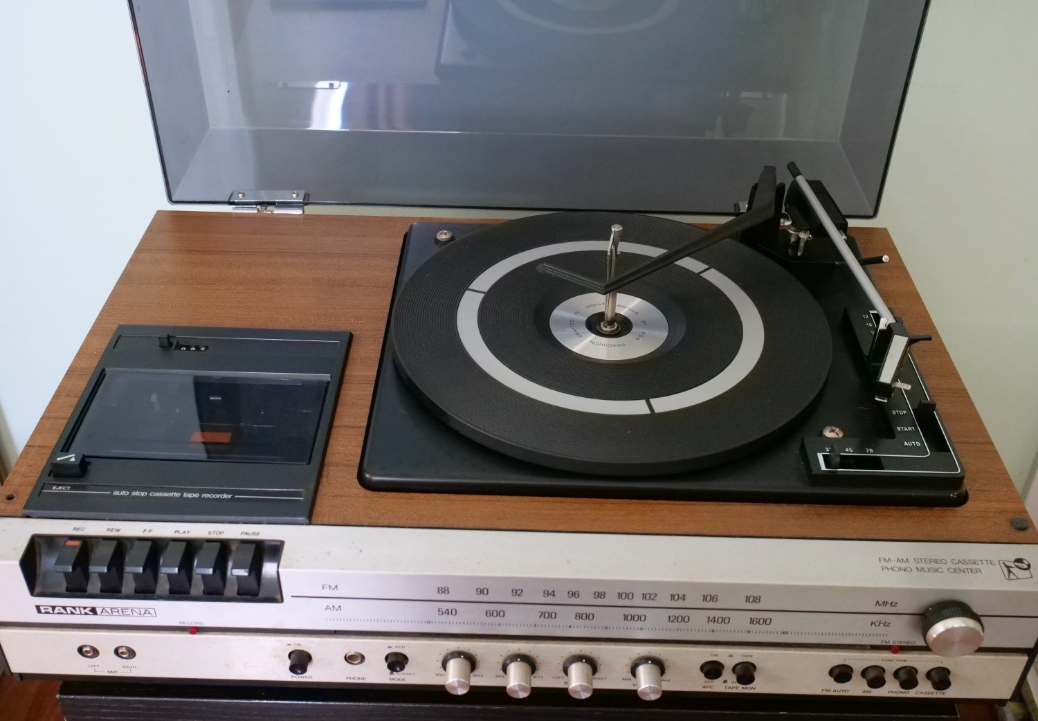 FS: Rank Arena retro/vintage stereo music centre - Stereo, Home Cinema ...