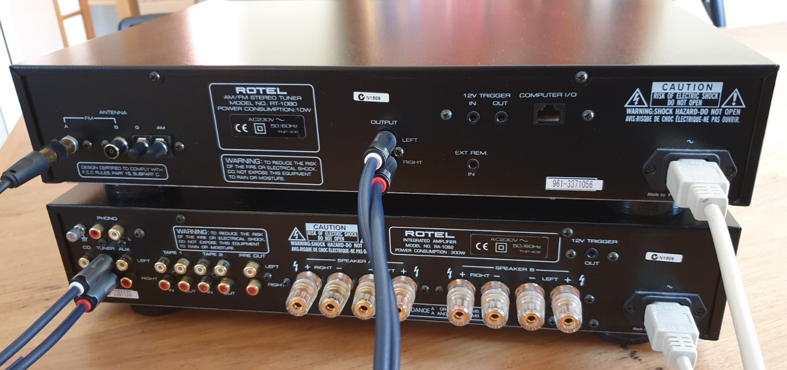 SOLD: FS: Rotel Stereo Integrated Amplifier & AM/FM Stereo Tuner (Combo ...