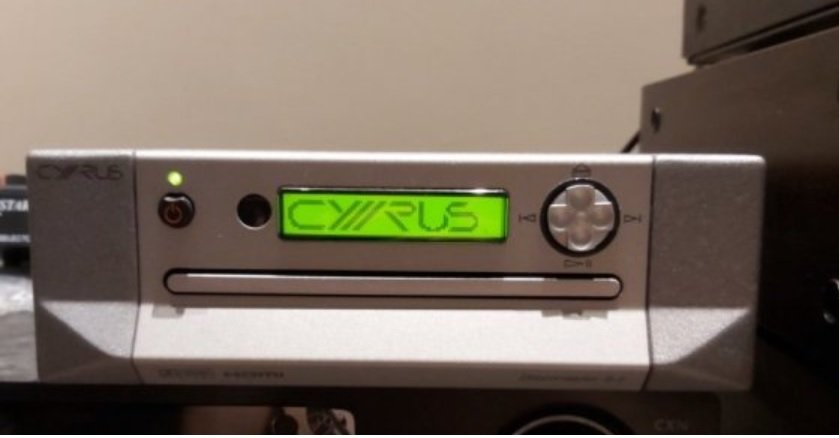 SOLD: FS: Cyrus discmaster 8 CD/DVD player |﻿ Stereo, Home Cinema ...