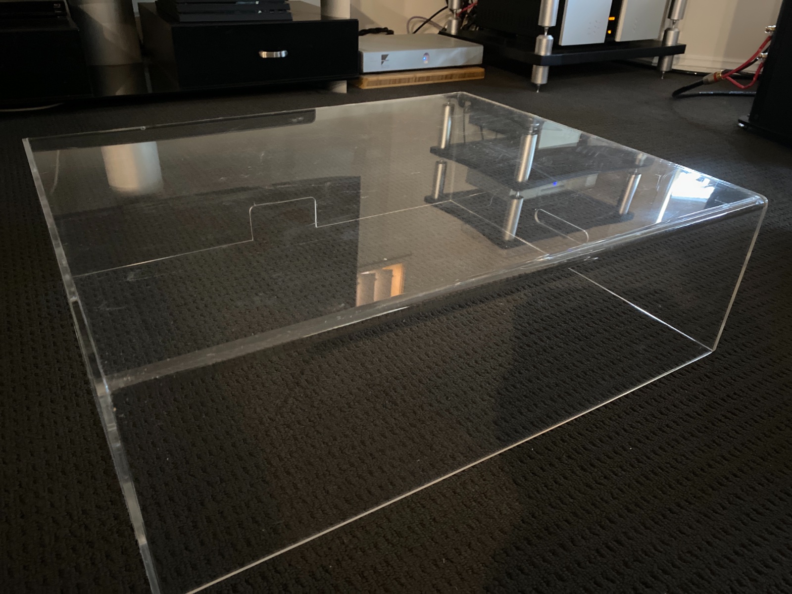 FS: Custom made turntable cover - Hi-Fi and Cinema Cables & Accessories ...