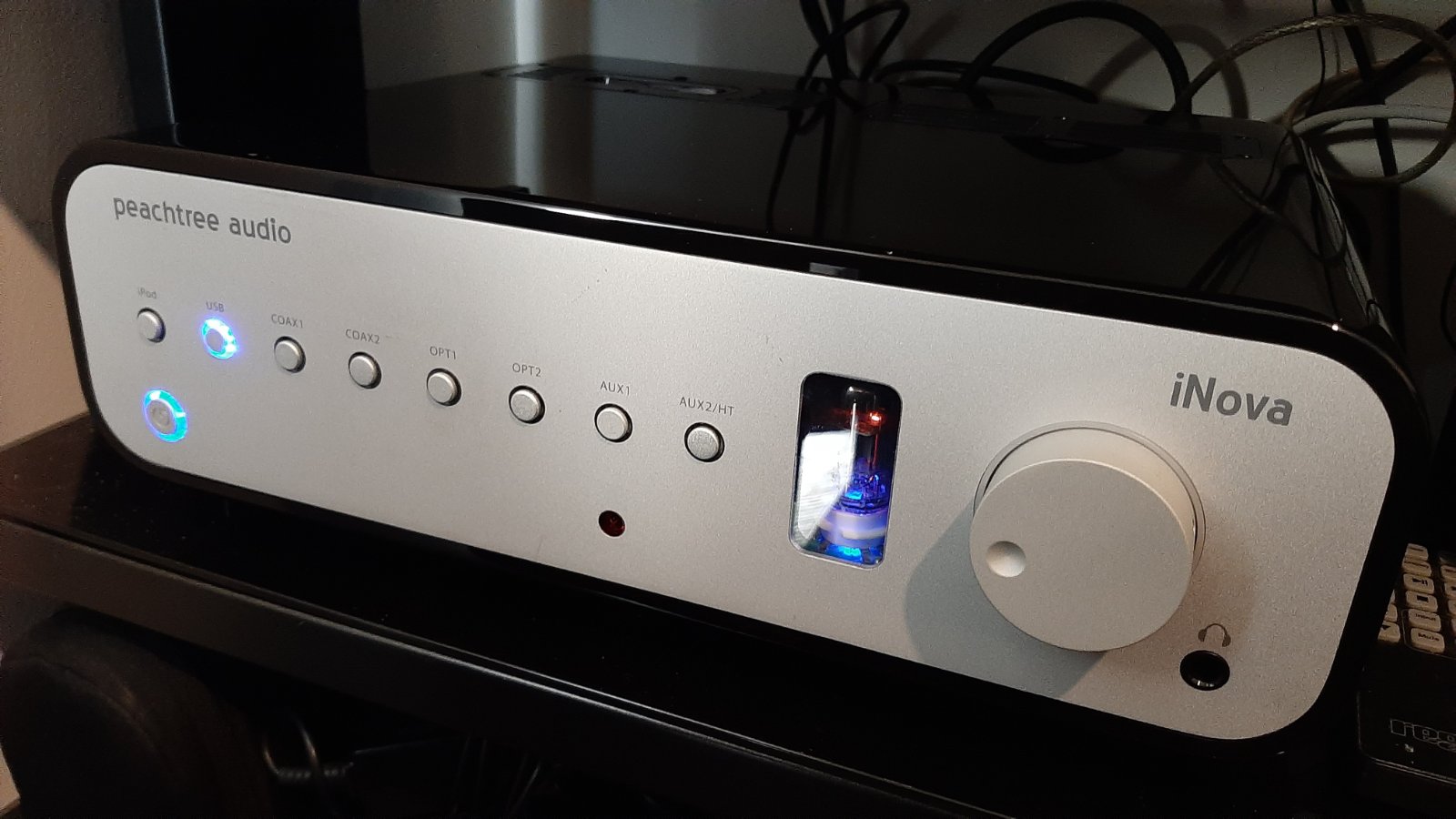 SOLD: Peachtree Audio iNova Integrated Amplifier with DAC - Stereo ...