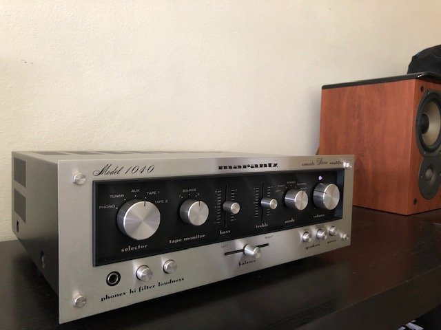 FS: Marantz 1040 Integrated Amplifier - Stereo, Home Cinema, Headphones ...