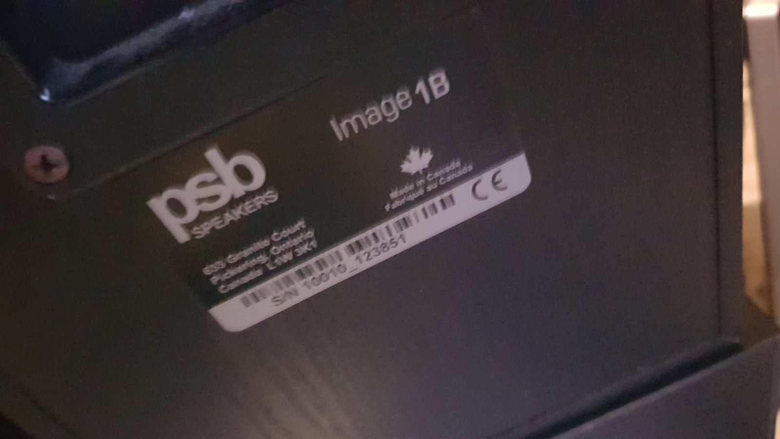 FS: PSB Image 1B bookshelf speakers and Alpha centre Speaker |﻿ Stereo ...