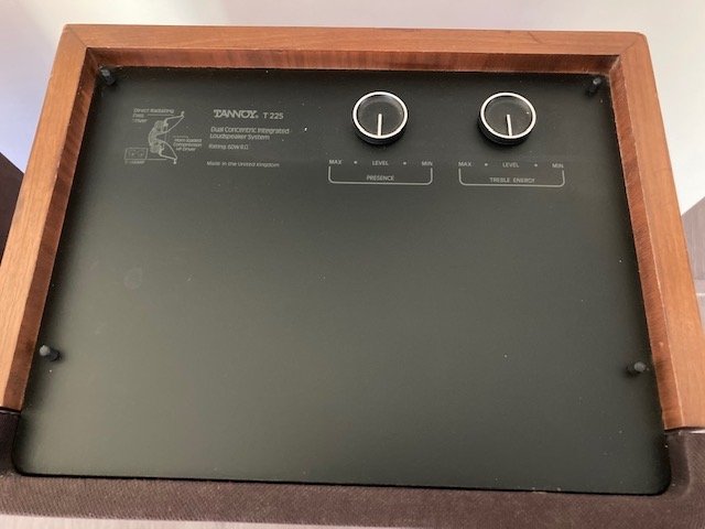 SOLD: FS: Tannoy Mayfair T225 Speakers with Matching Solid Hardwood ...