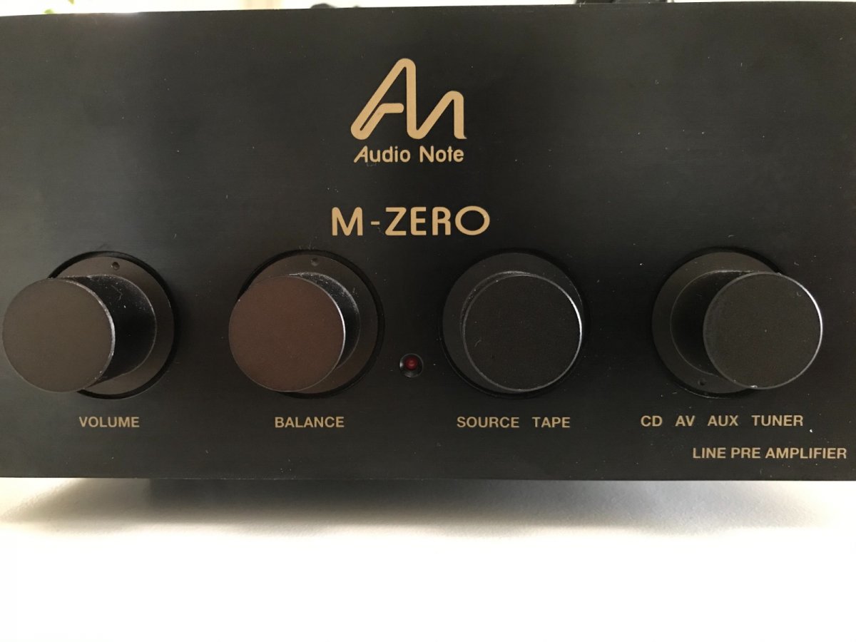 FS: **Price Drop**Audio Note M-Zero Tube preamplifier - Stereo, Home ...