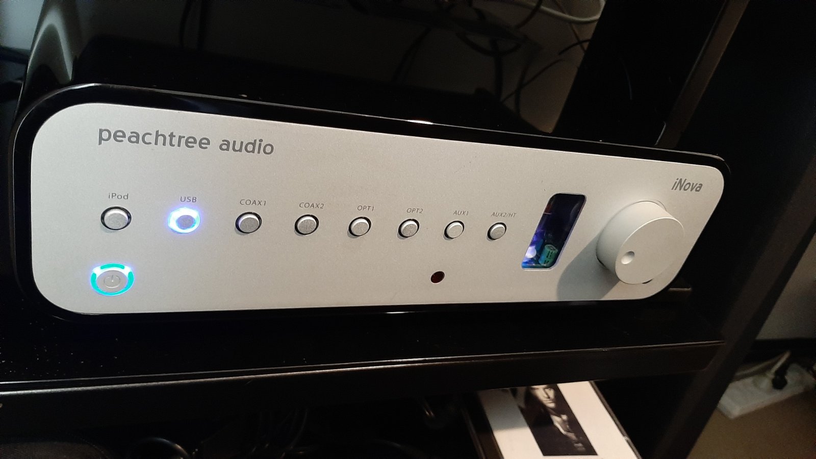 SOLD: Peachtree Audio iNova Integrated Amplifier with DAC - Stereo ...