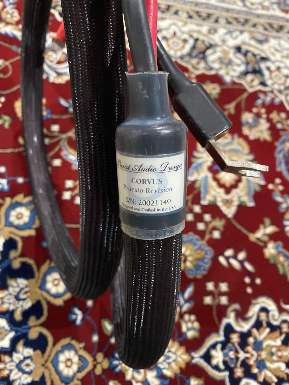 FS: Purist Audio Design CORVUS Praesto Revision Speaker Cable 2m (Price ...