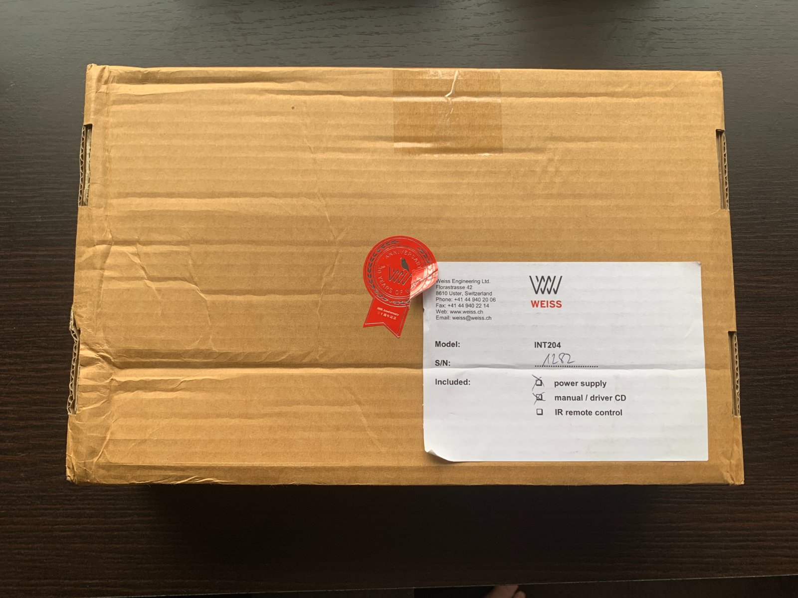 FS: WEISS INT204 usb/dsd interface |﻿ Stereo, Home Cinema, Headphones ...