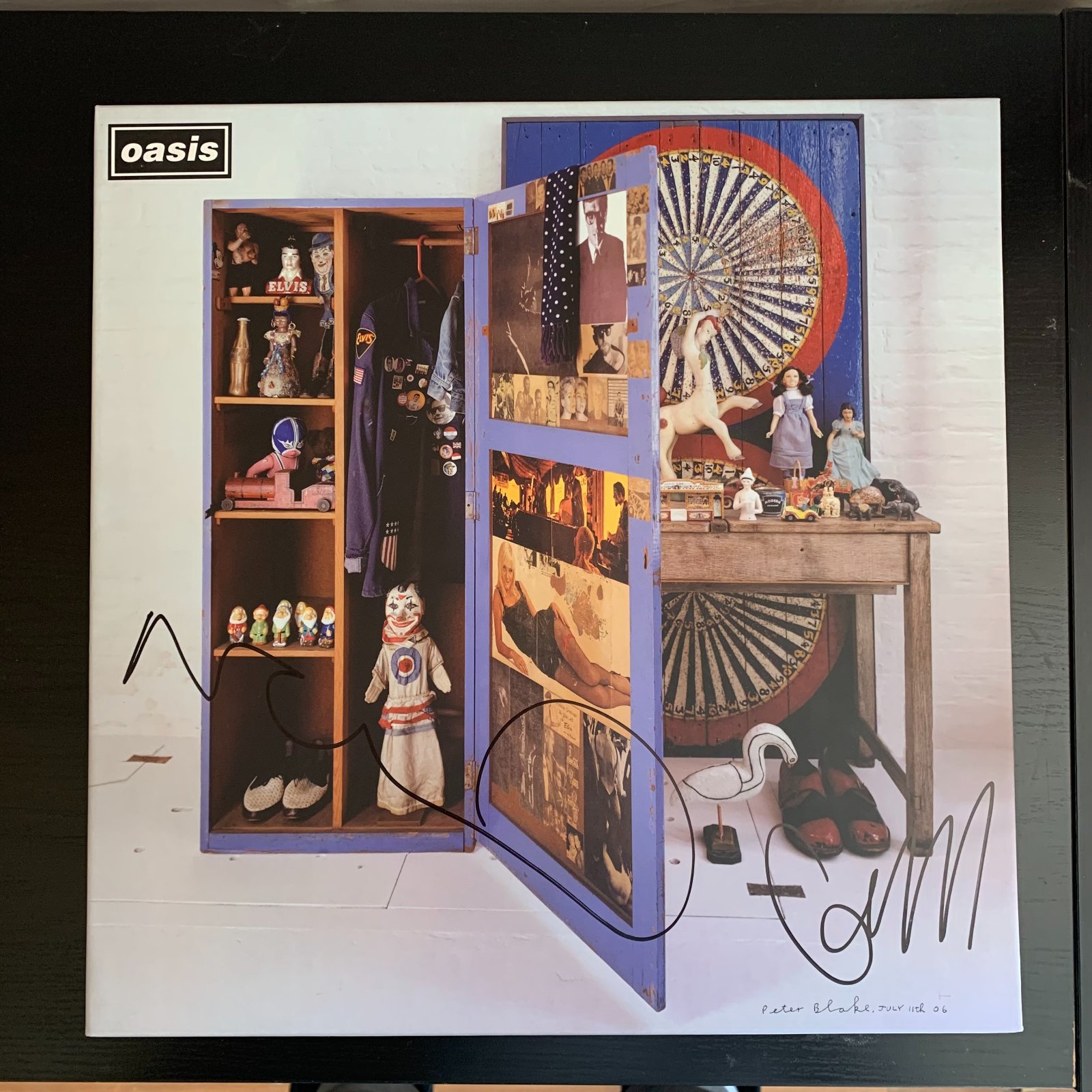 FS: [SIGNED] OASIS - STOP THE CLOCKS 3LP BOX SET |﻿ Vinyl, CD, and Blu-ray