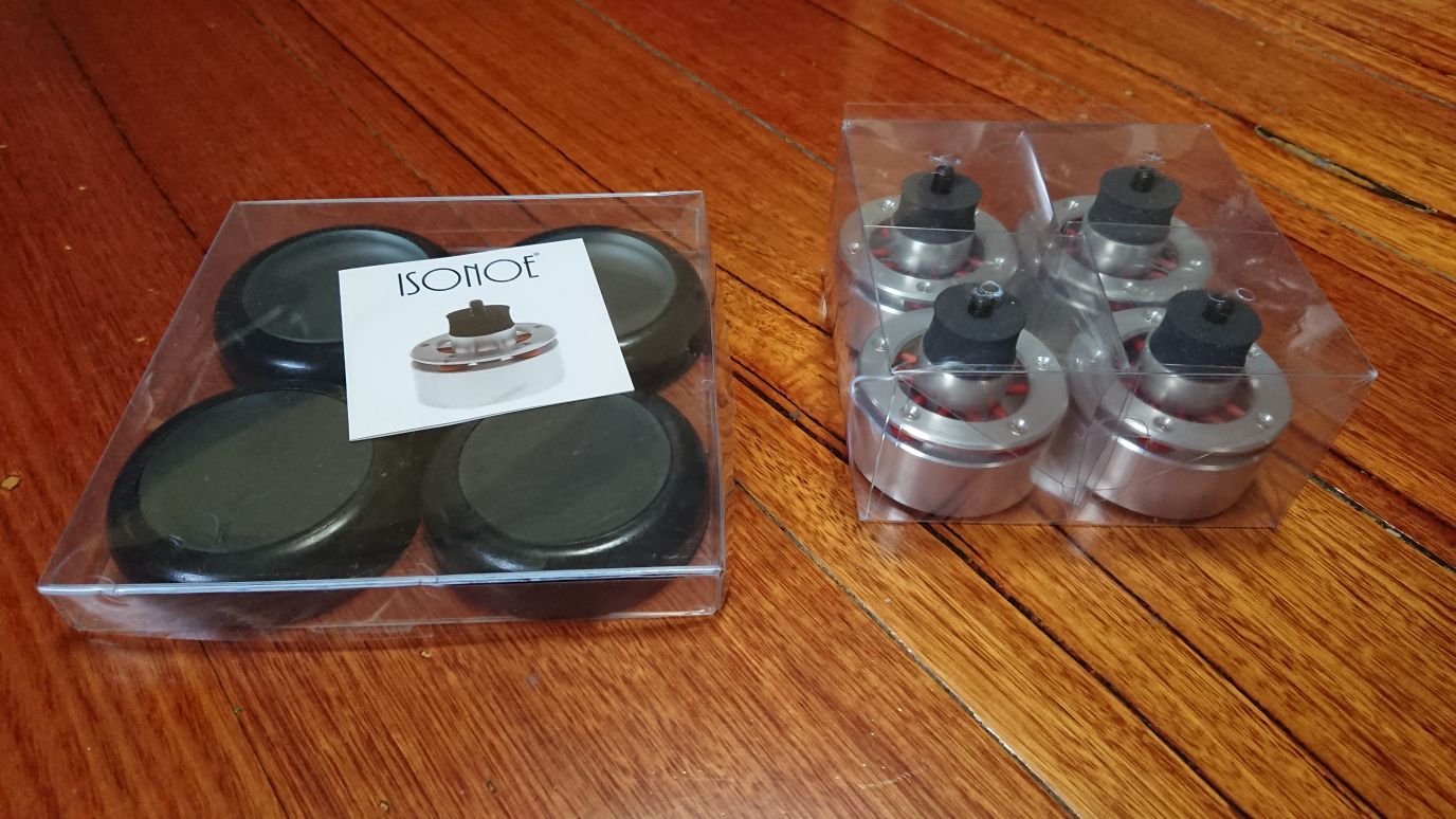 FS: ISONOE AUDIO ISOLATION SYSTEM WITH M6 THREAD (SET OF 4) - Hi-Fi and ...