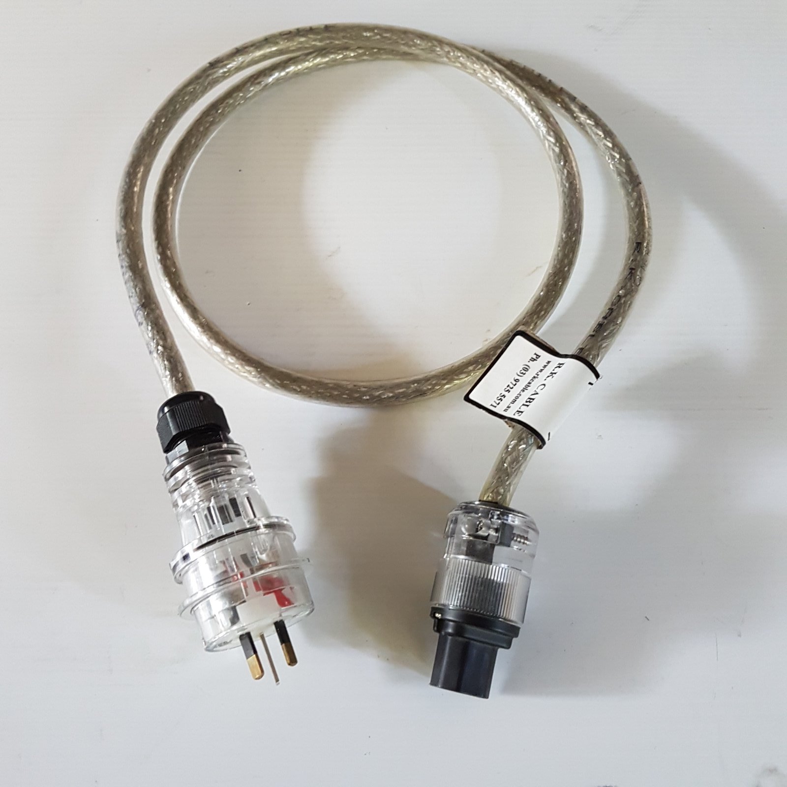 FS: RK cable 1.5 metre shielded power Cable AU terminals - Hi-Fi and ...