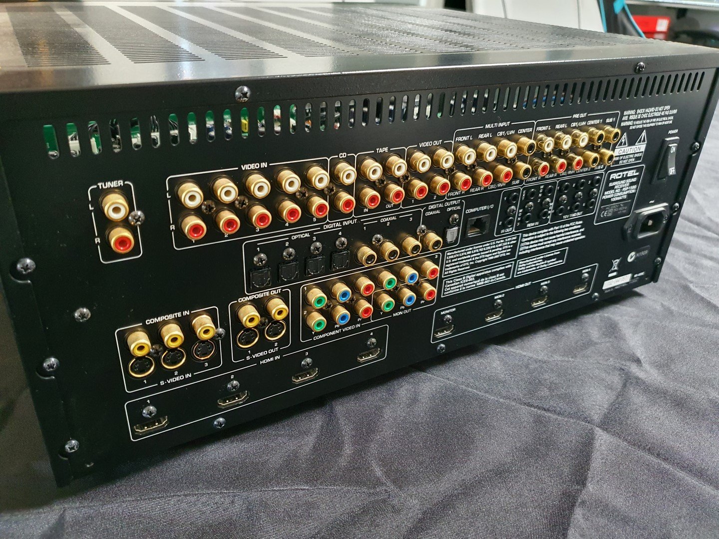 SOLD: FS: Rotel RSP-1580 Surround Processor (PRICE DROP) |﻿ Stereo ...