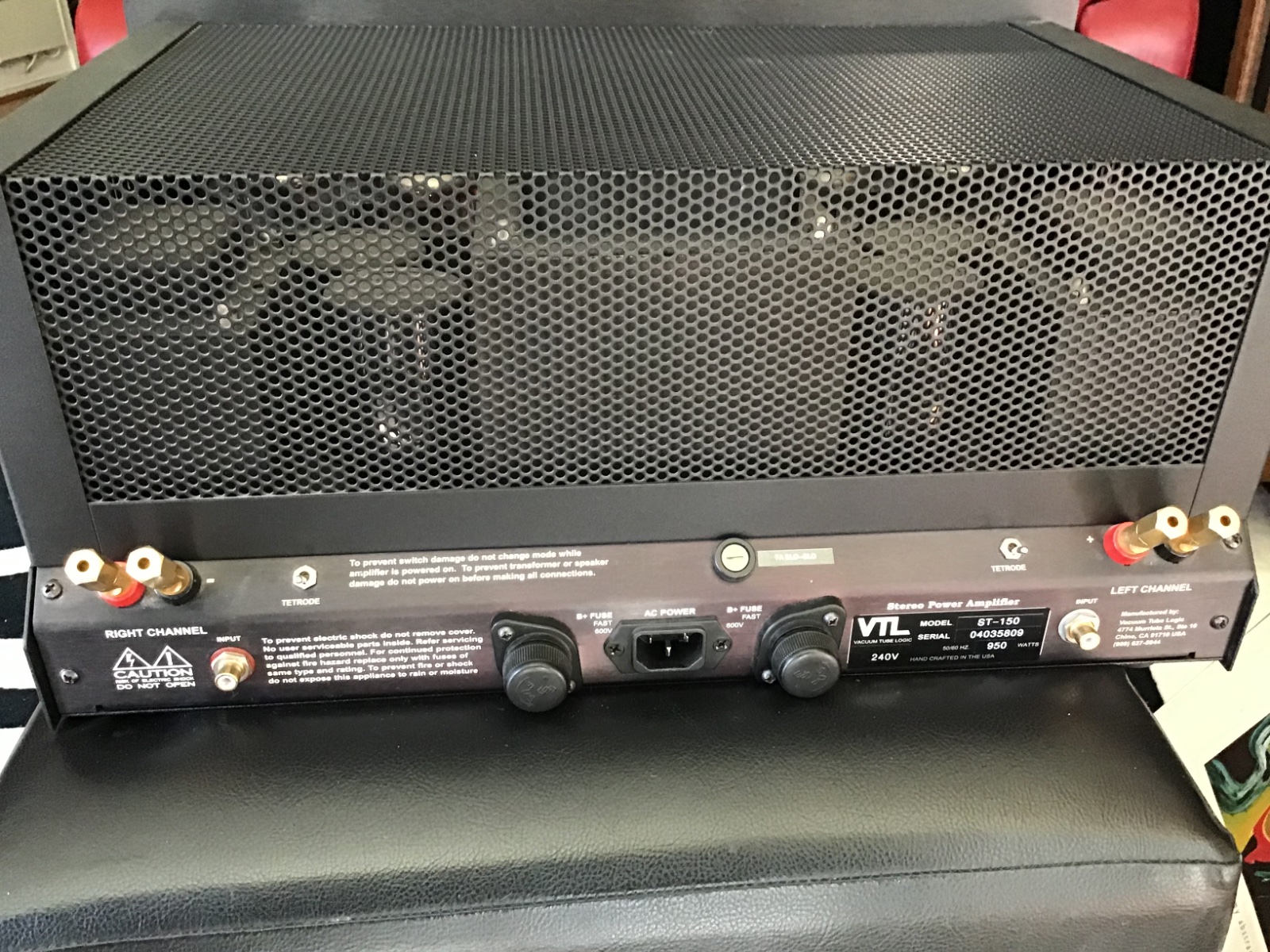 VTL ST -150 All Valve Stereo Power Amp - Stereo, Home Cinema ...