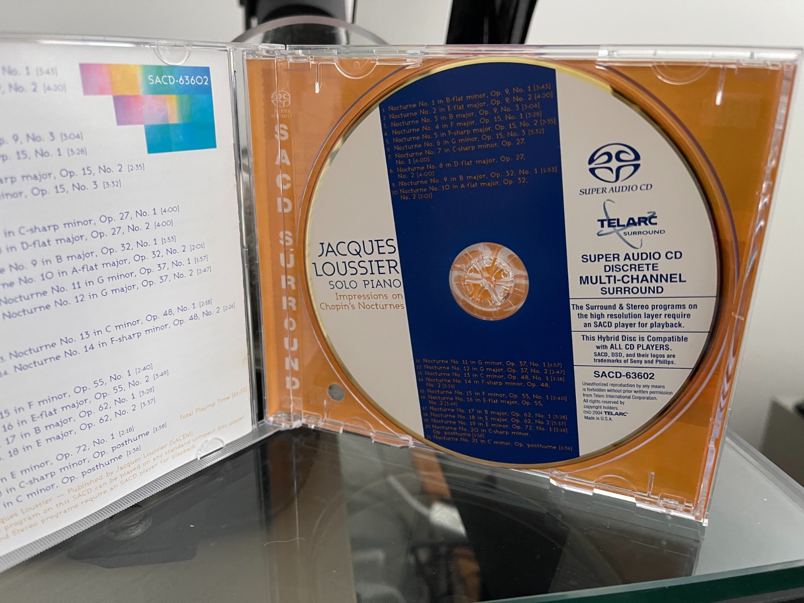 SOLD: FS: Jacques Loussier: Impression on Chopin’s Nocturnes - Hybrid ...