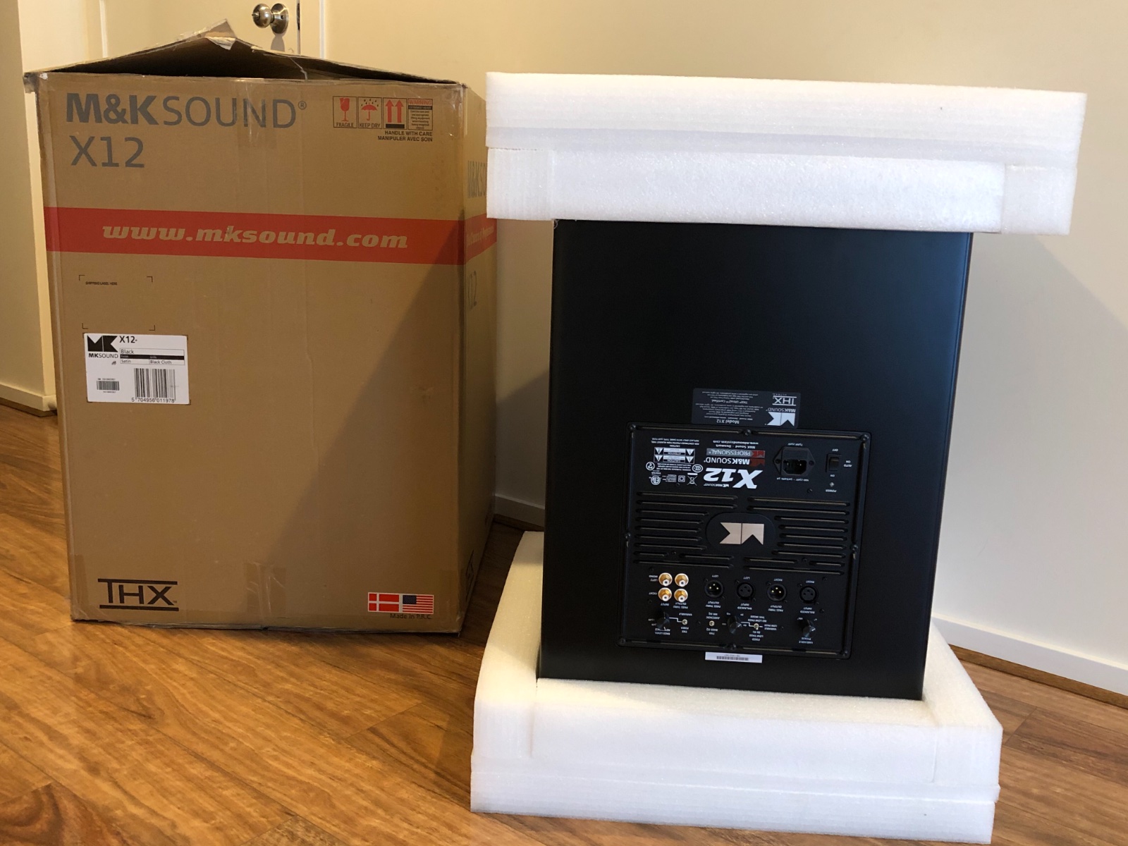 SOLD: FS: MK SOUND X 12 – DUAL POWERED THX ULTRA CERTIFIED CINEMA ...