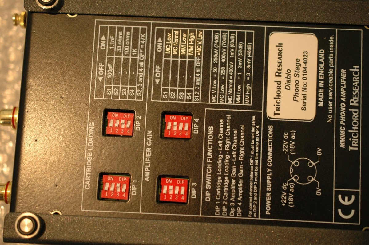 SOLD: FS: Trichord (aka Michell Engineering) Diablo Phono Stage with ...