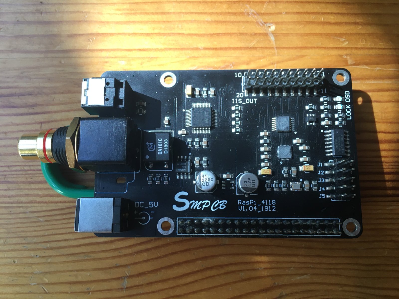 SOLD: FS: Raspberry Pi SPDIF and Toslink output HAT - Stereo, Home ...