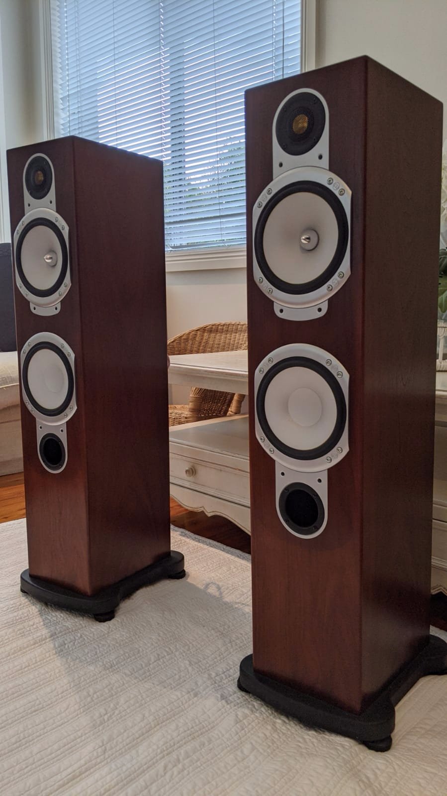 SOLD: Monitor Audio Silver RS6 Floorstanding speakers - Stereo, Home ...