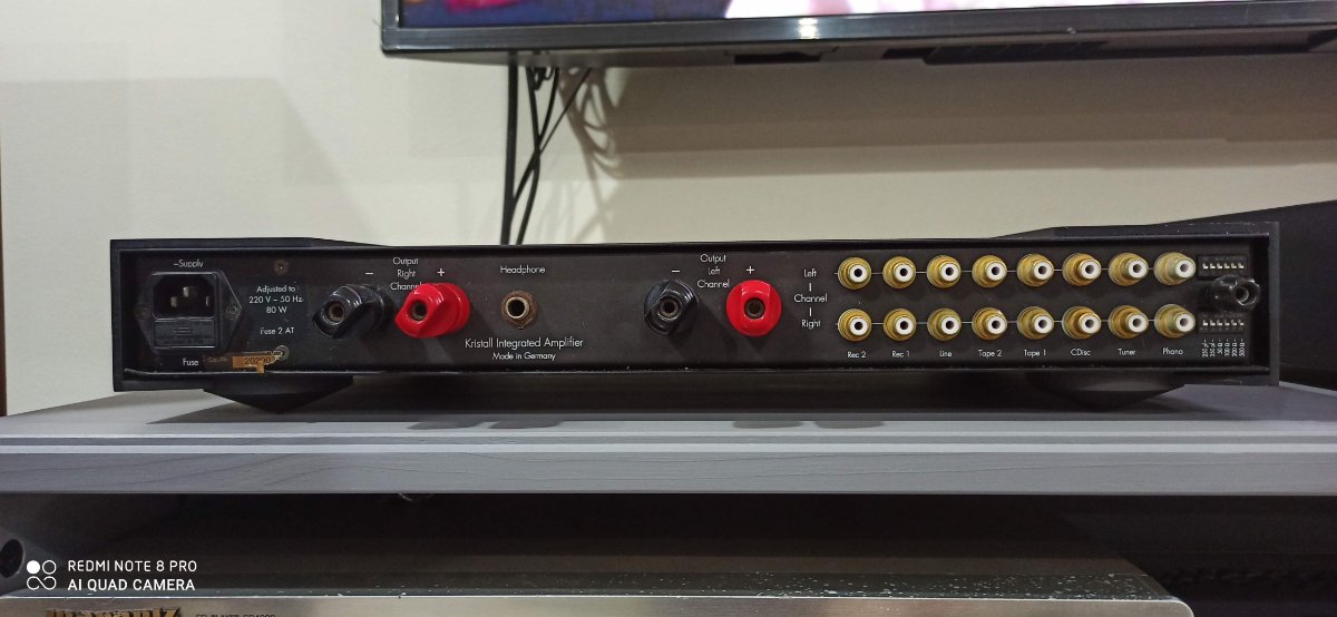 Audiolabor Kristall integrated amplifier - Stereo, Home Cinema, Headphones Components - StereoNET