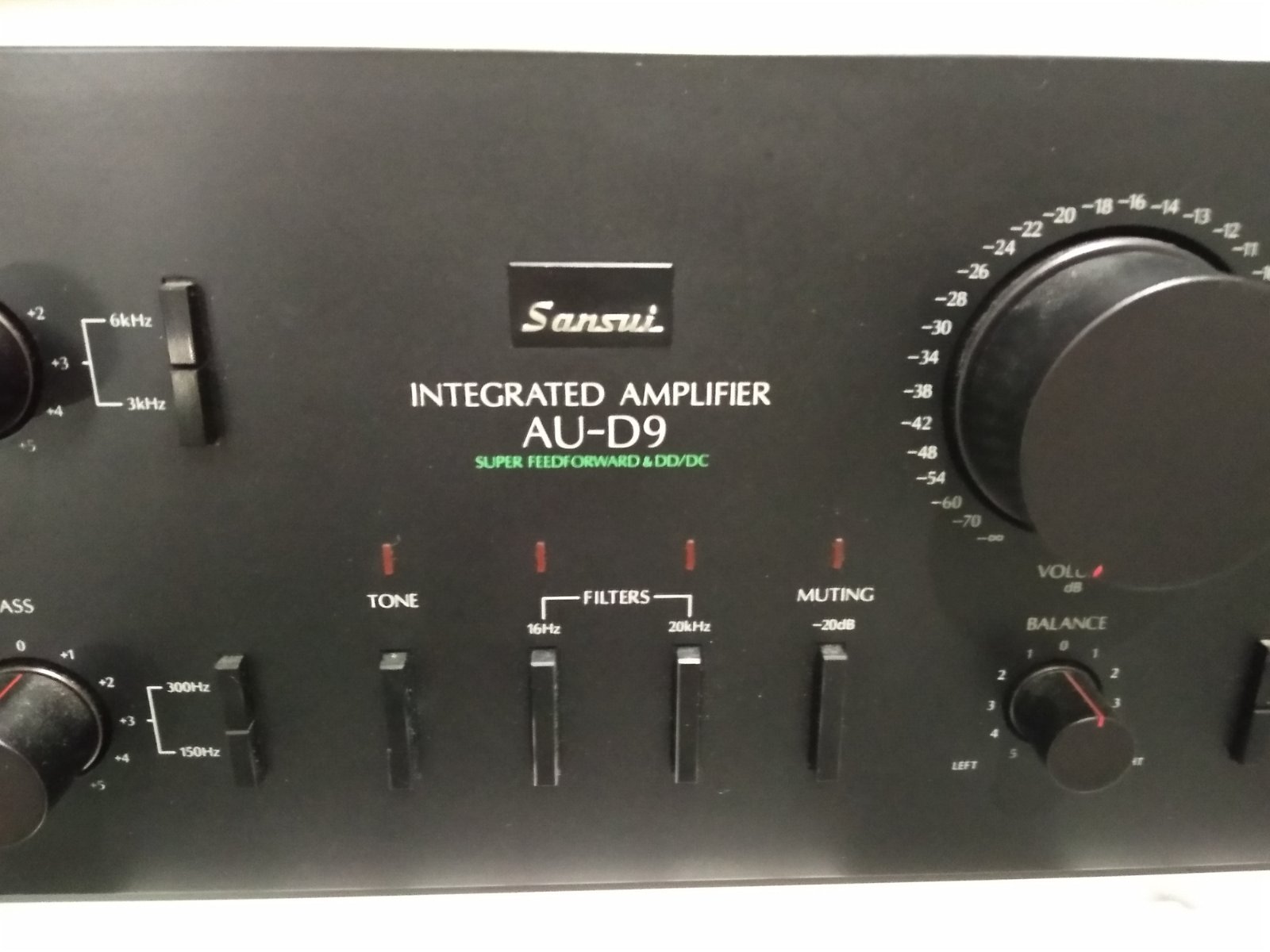 SOLD: Sansui AU-D9 Amplifier - Stereo, Home Cinema, Headphones ...