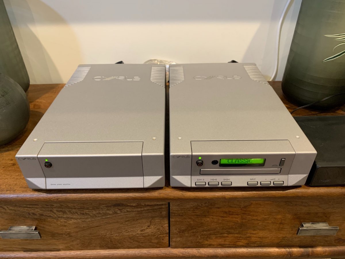SOLD: FS: Cyrus Quattro combined CD player, FM tuner, preamp and XPA ...