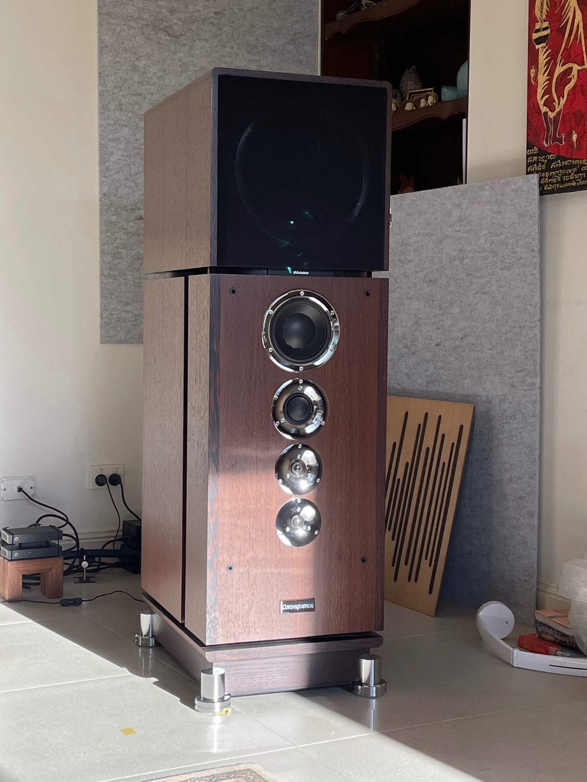 SOLD: PRICE DROP: DYNAUDIO CONSEQUENCE ULTIMATE EDITION Wenge/chrome - Stereo, Home Cinema ...