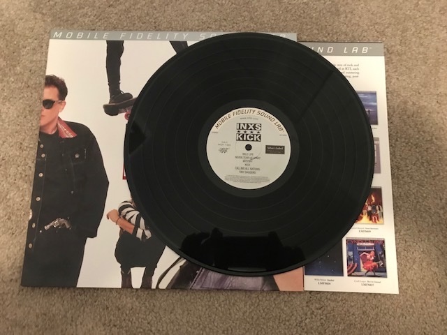 SOLD: FS: "Price Change" INXS--KICK AUDIOPHILE MFSL MOFI Silver Label ...