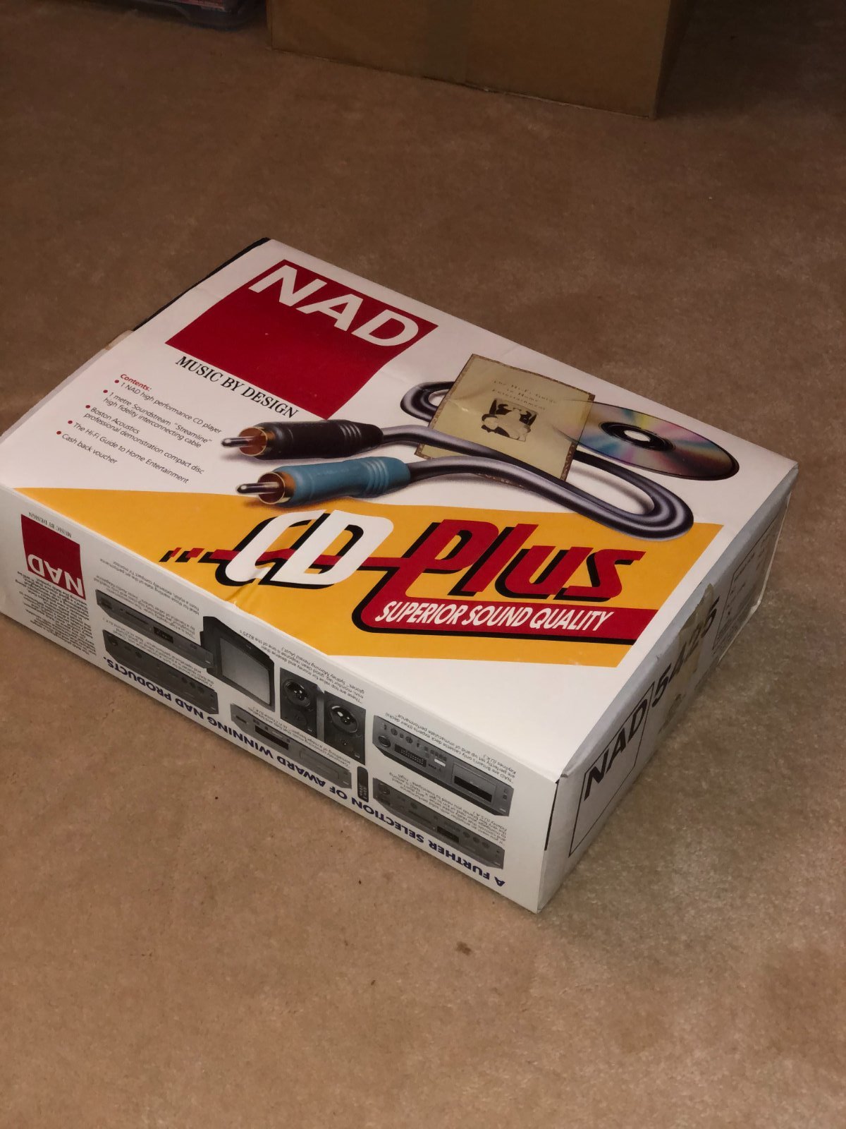 SOLD: FS: NAD CD5425 Compact Disc Player - Stereo, Home Cinema ...